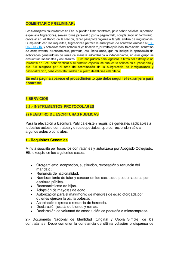 (PDF) REQUISITOS NOTARIA MOROTE