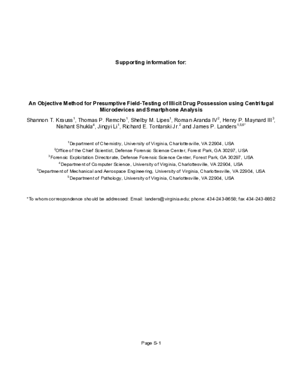 (PDF) Objective Method for Presumptive Field-Testing of Illicit Drug ...