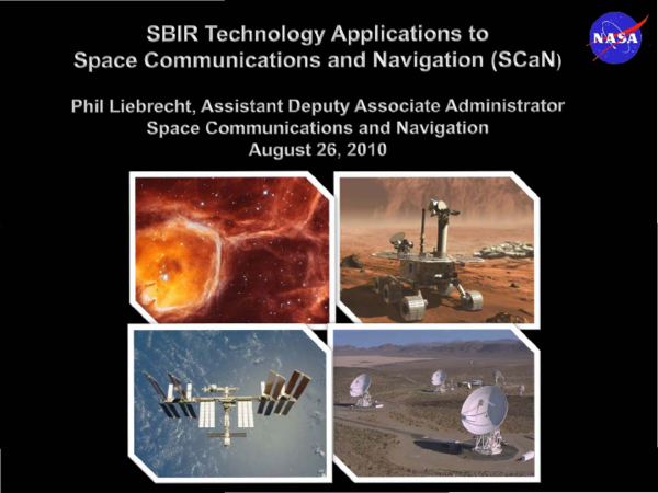 (PDF) SBIR Technology Applications to Space Communications and ...