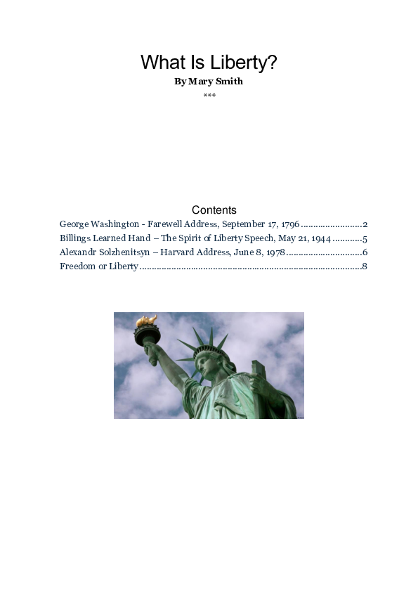 (PDF) What Is Liberty