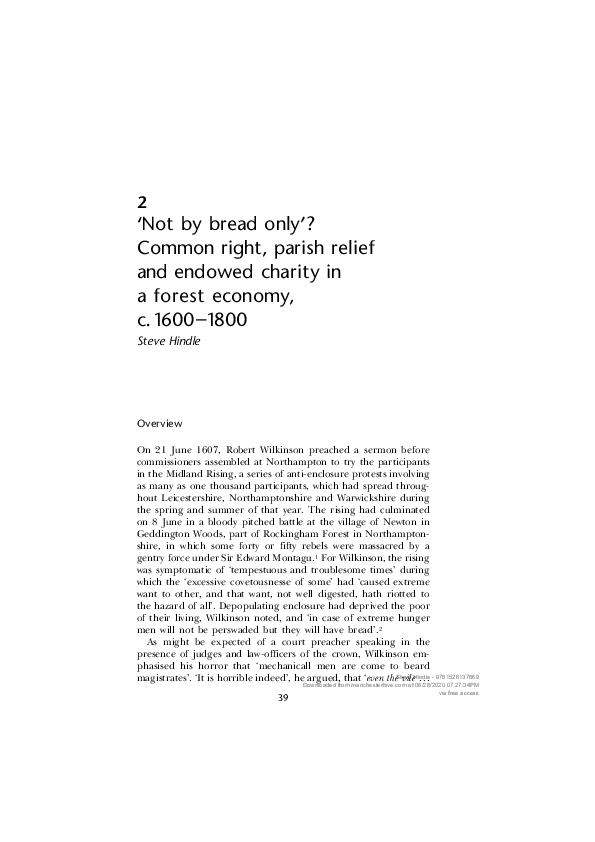 (PDF) ‘Not by bread only’?