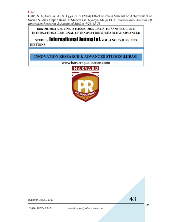 (PDF) . GALLE, Audi, Egya (2024)HAJIRAS VOL | Salihu A B D U L L A H I Galle ''Ph.D'' - Academia.edu