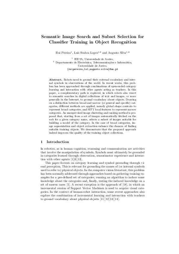Pdf Semantic Image Search And Subset Selection For Classifier