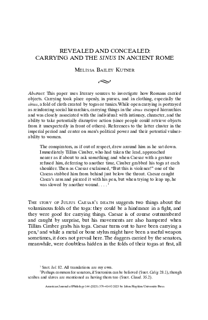 (PDF) AJP Revealed and Concealed Title Page