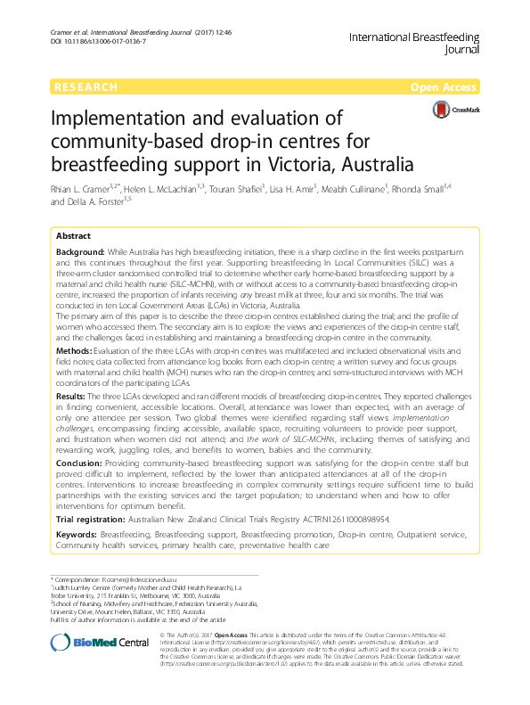(PDF) Implementation and evaluation of a community-based interprofessional learning activity