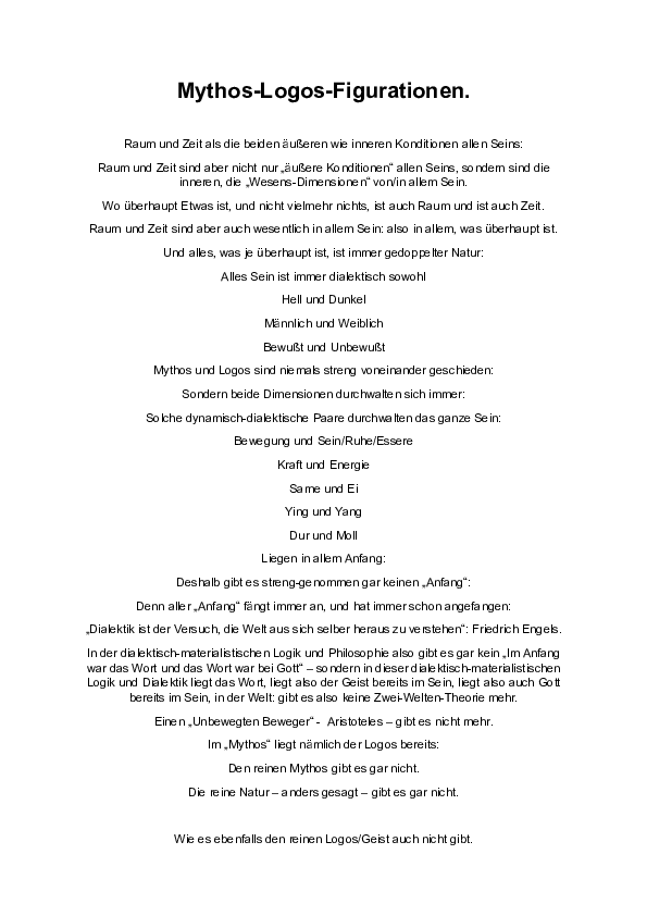 (PDF) Mythos Logos Figurationen