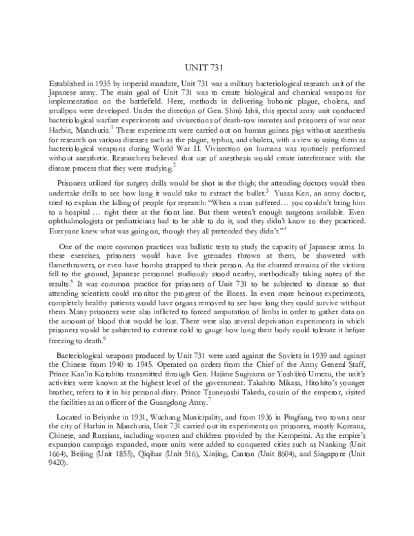 (PDF) UNIT 731