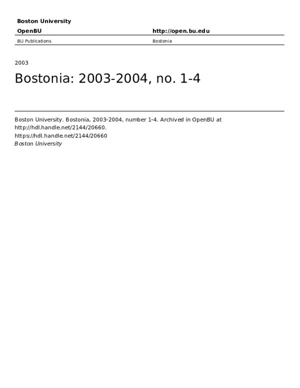 (PDF) Bostonia
