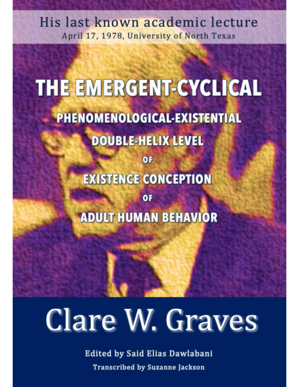 (PDF) Clare W. Graves: Levels of Existence Conception of Adult Human ...