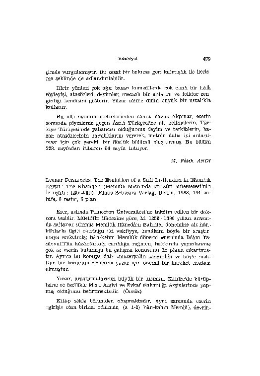 (PDF) Leonor Fernandes, The Evolution of a Sufi İnstitution in Mamluk ...