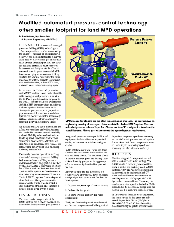 (PDF) Modified automated pressure-control technology offers smaller ...