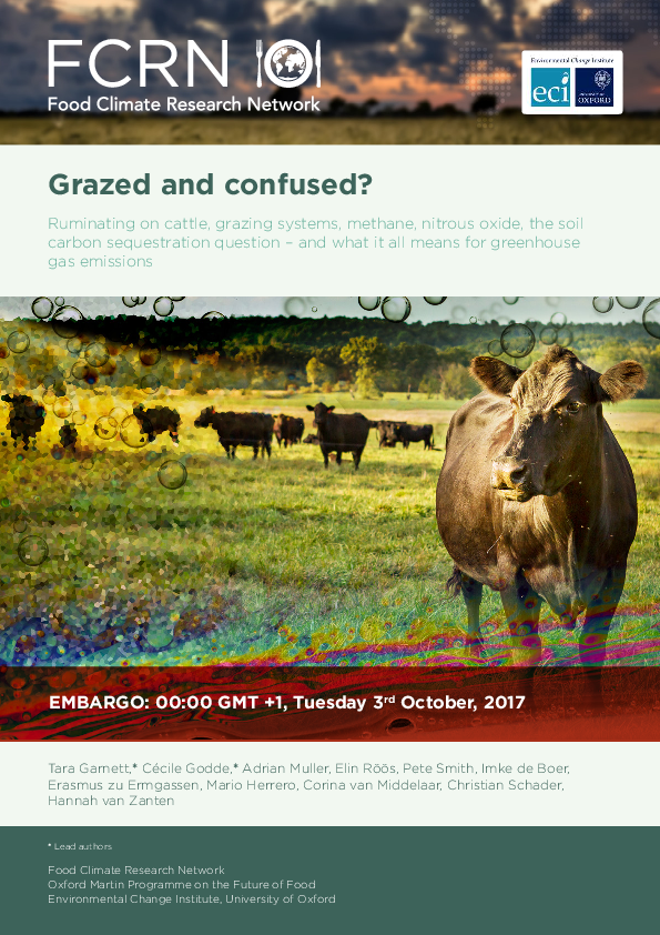 (PDF) Grazed and confused? : Ruminating on cattle, grazing systems ...