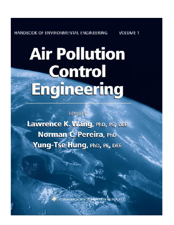 (PDF) Air Pollution Control Engineering