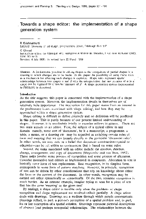 (PDF) Towards a shape editor: the implementation of a shape generation ...