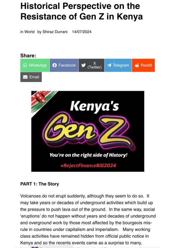 (PDF) Historical Perspective on the Resistance of Gen Z in Kenya