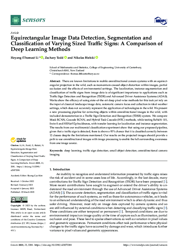 Pdf Equirectangular Image Data Detection Segmentation And