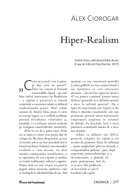 (PDF) Hiper realism