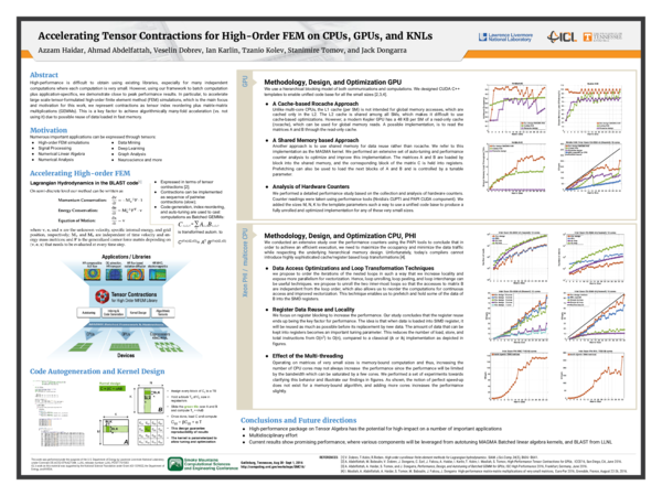 (PDF) Accelerating Tensor Contractions for High-Order FEM on CPUs, GPUs, and KNLs