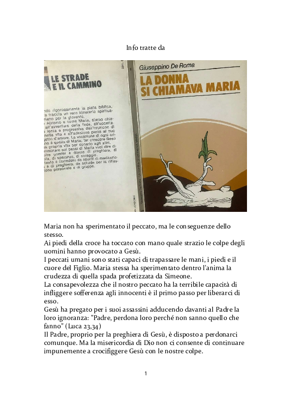 (PDF) Le conseguenza del peccato