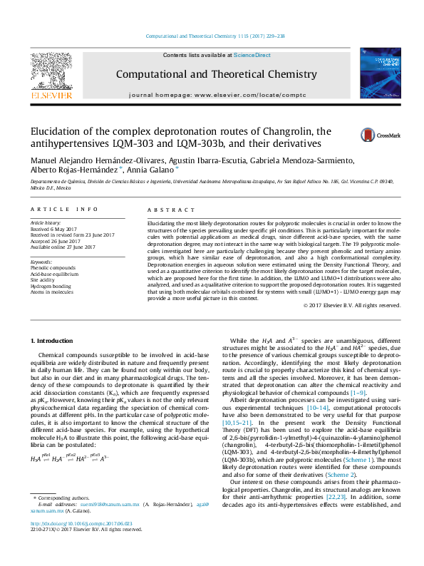 (PDF) Elucidation of the complex deprotonation routes of Changrolin ...