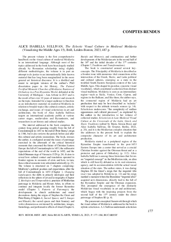 (PDF) ALICE ISABELLA SULLIVAN, The Eclectic Visual Culture in Medieval ...