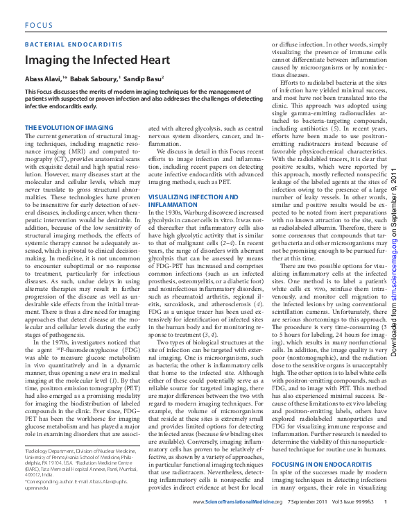 (PDF) Imaging the Infected Heart