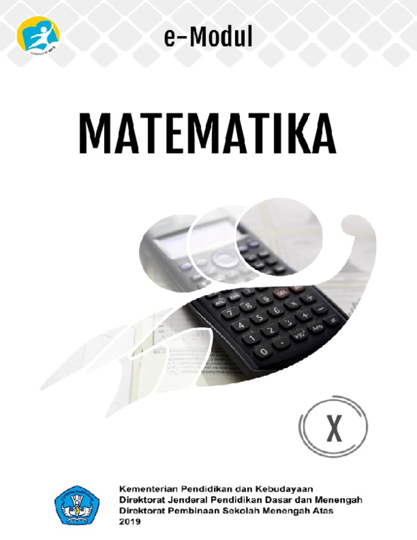 (PDF) e-Modul Matematika kelas X: persamaan dan pertidaksamaan nilai mutlak linear satu variabel