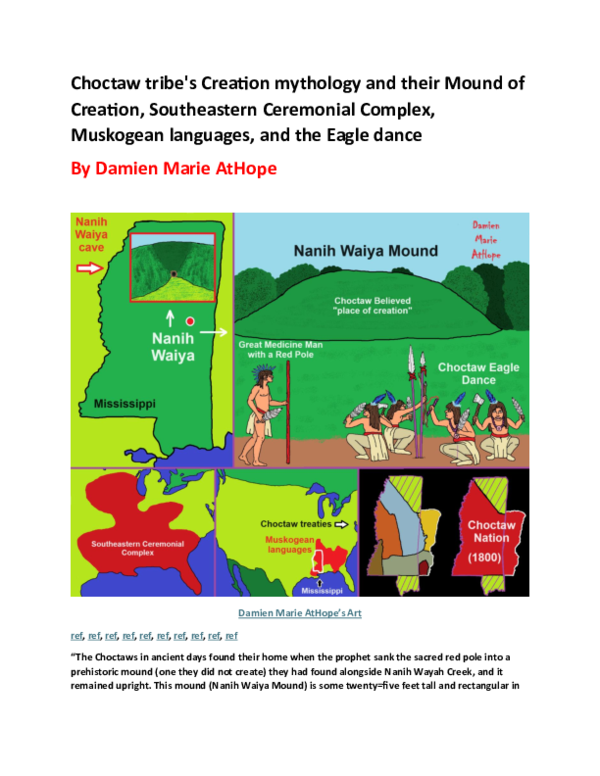 (PDF) Choctaw tribe’s Creation mythology and their Mound of Creation ...