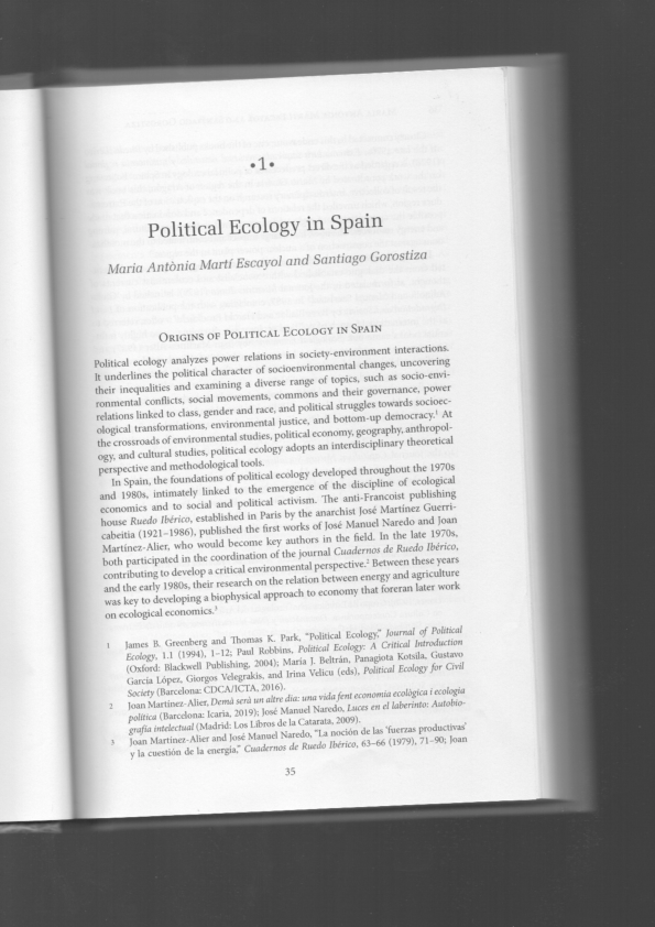 (PDF) Political ecology scan