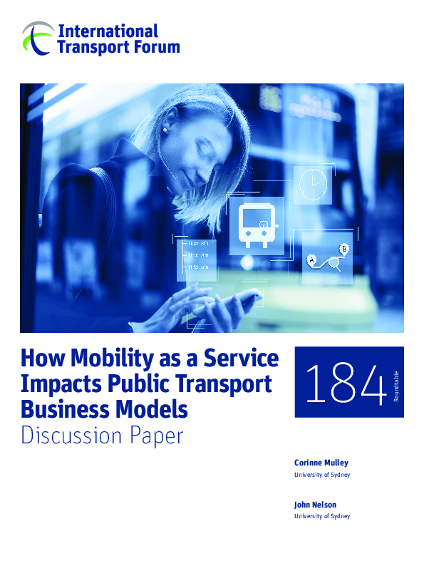 (PDF) How Mobility as a Service Impacts Public Transport Business Models