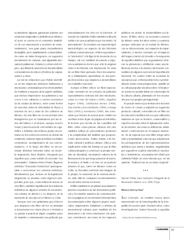 (PDF) Samuel Villela, Sara Castrejón, fotógrafa de la Revolución ...
