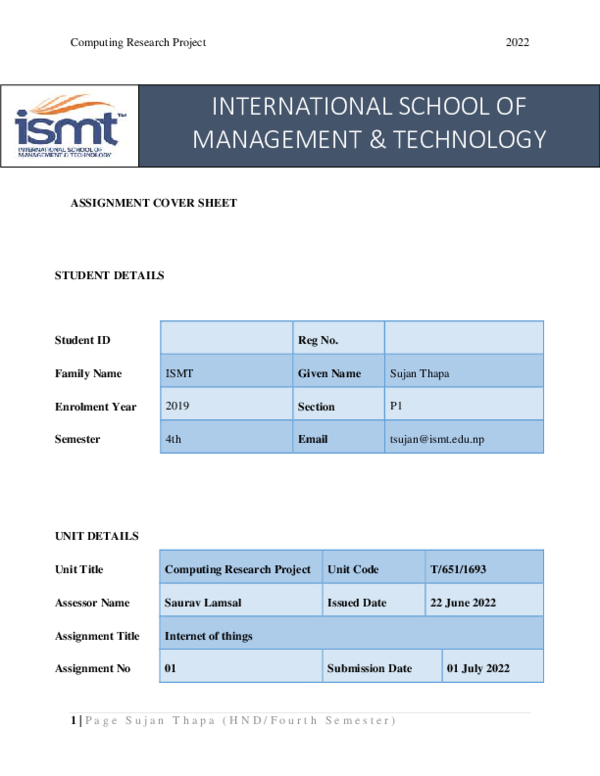 (PDF) Computing Research