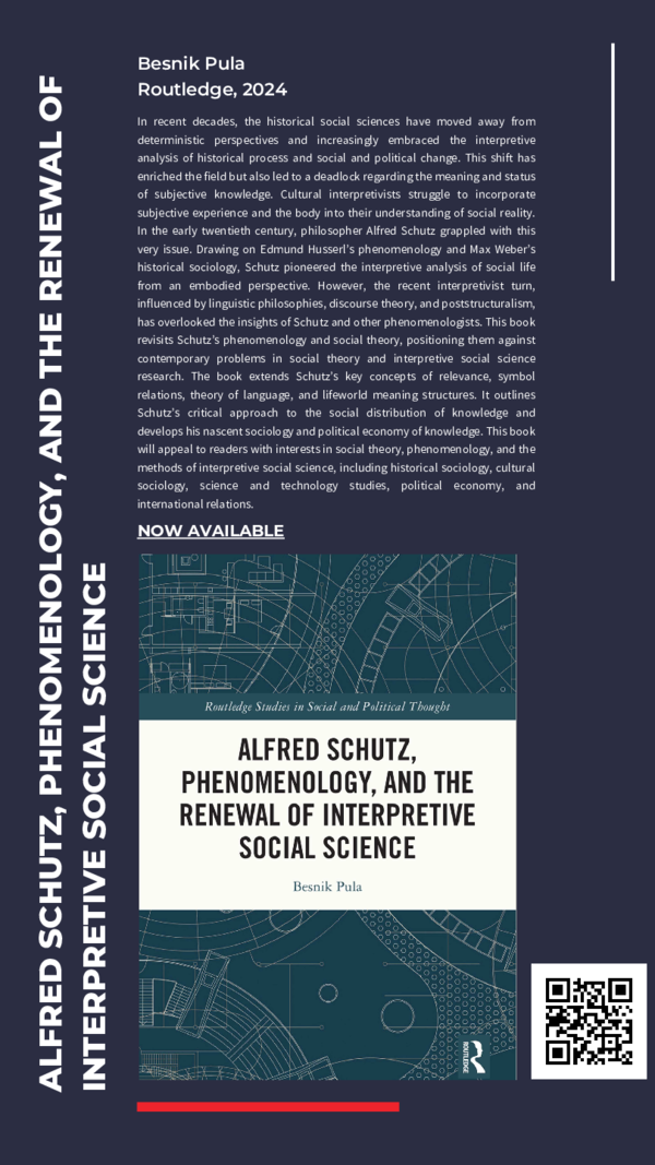 (PDF) ALFRED SCHUTZ, PHENOMENOLOGY, AND THE RENEWAL OF INTERPRETIVE ...