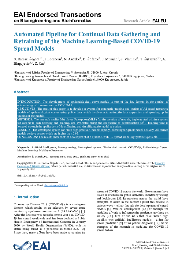 (PDF) Automated Pipeline for Continual Data Gathering and Retraining of the Machine Learning ...