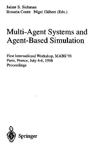 (PDF) Multi-Agent Systems and Agent-Based Simulation