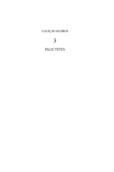 (PDF) Filoctetes, de Sófocles