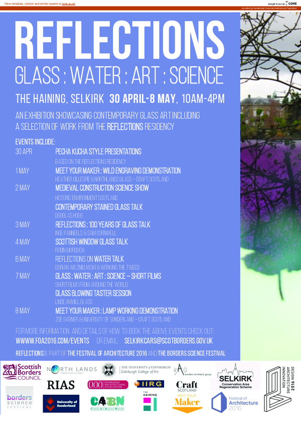 (PDF) Reflections: glass: water: art: science