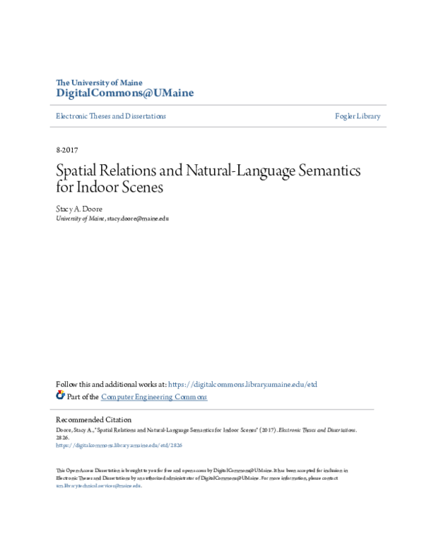 (PDF) Spatial Relations and Natural-language Semantics for Indoor Scenes