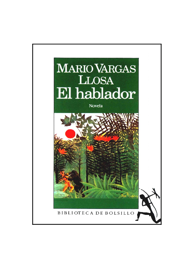 (PDF) Hablador Mario Vargas Llosa