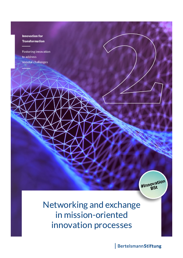 (PDF) Networking and exchange in mission-oriented innovation processes