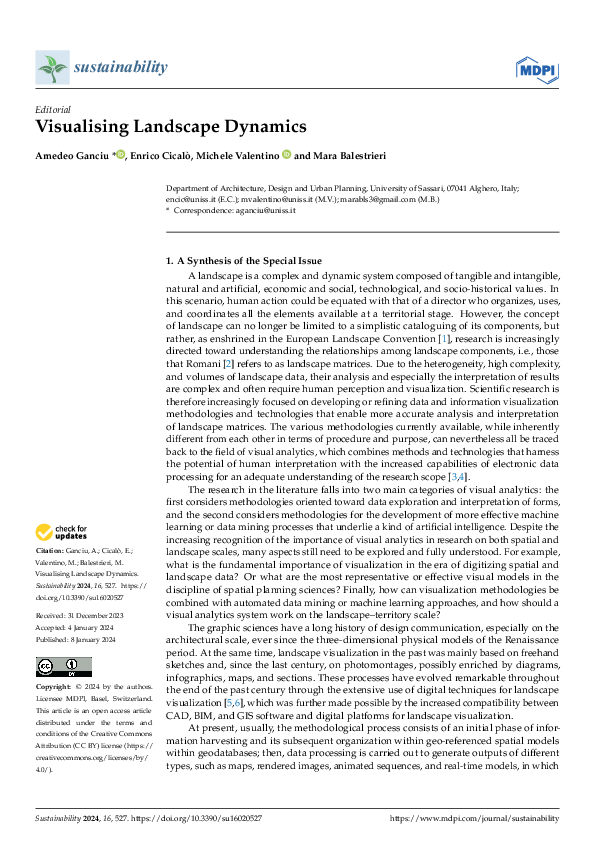 (PDF) Visualising Landscape Dynamics