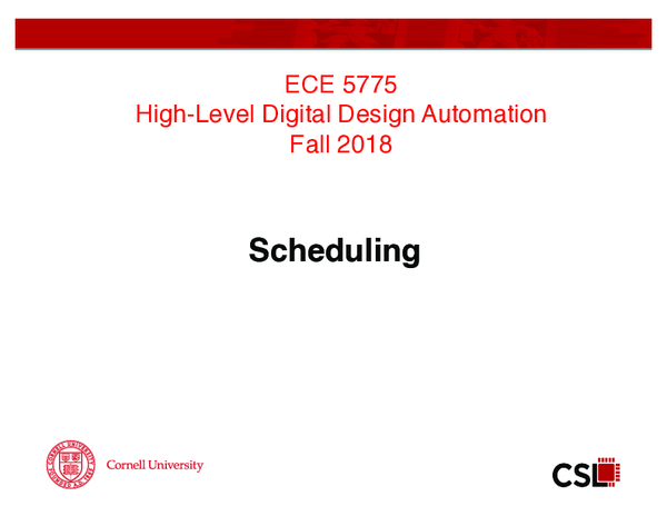 (PDF) Scheduling in High-Level Synthesis | Rehab Abdel-Kader - Academia.edu