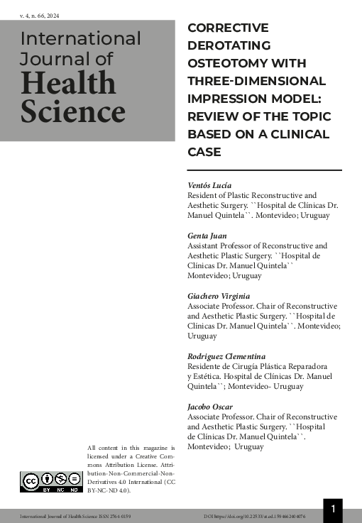 (PDF) Corrective derotating osteotomy with three-dimensional impression ...