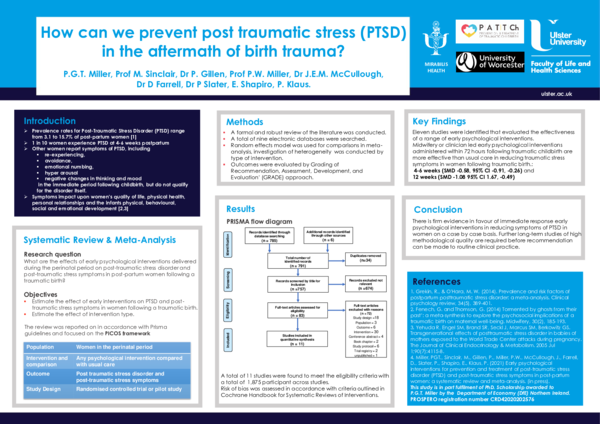 (PDF) How do we prevent post traumatic stress (PTSD) in the aftermath ...