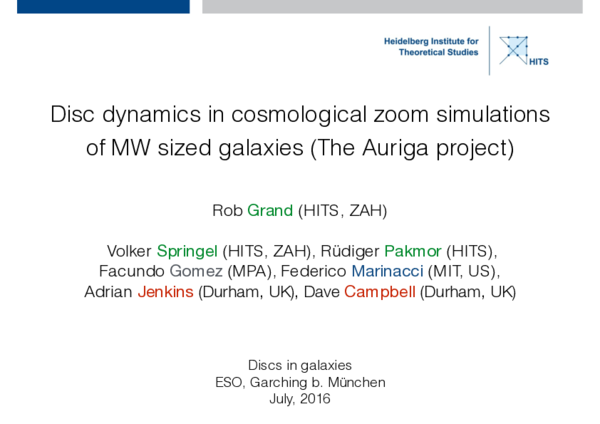 (PDF) The formation and evolution of Milky Way sized galaxies in high ...