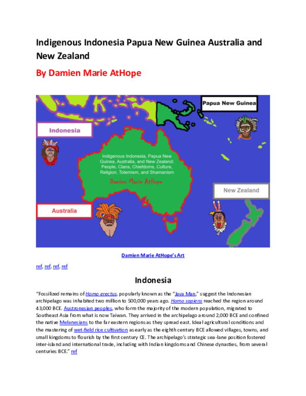 (PDF) Indigenous Indonesia, Papua New Guinea, Australia, and New ...
