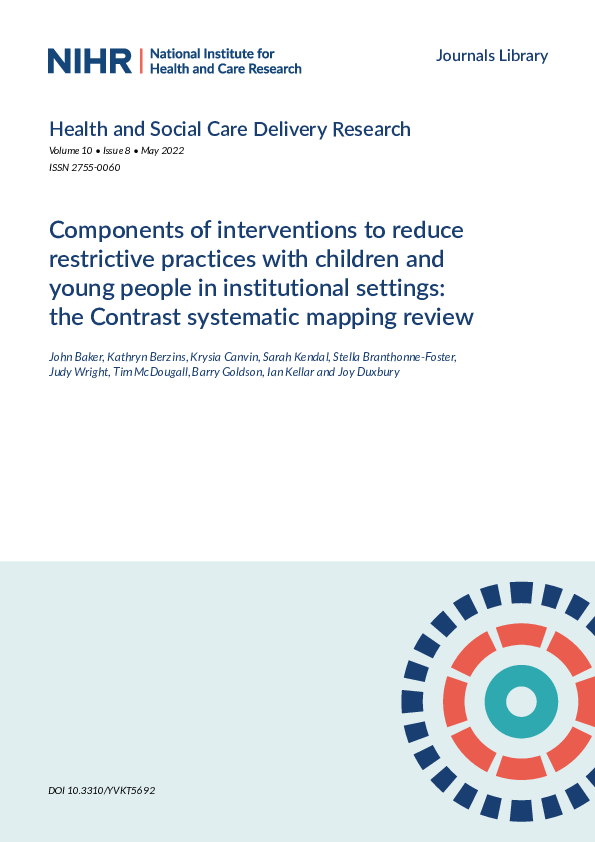 (PDF) Components of interventions to reduce restrictive practices with children and young people ...
