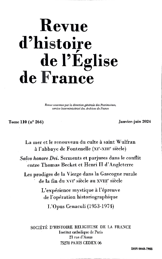 (PDF) L’expérience mystique à l’épreuve de l’opération ...