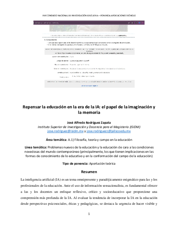 (PDF) Repensar la educacion en la era de la IA el papel de la ...