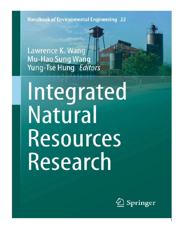 (PDF) Integrated Natural Resources Research